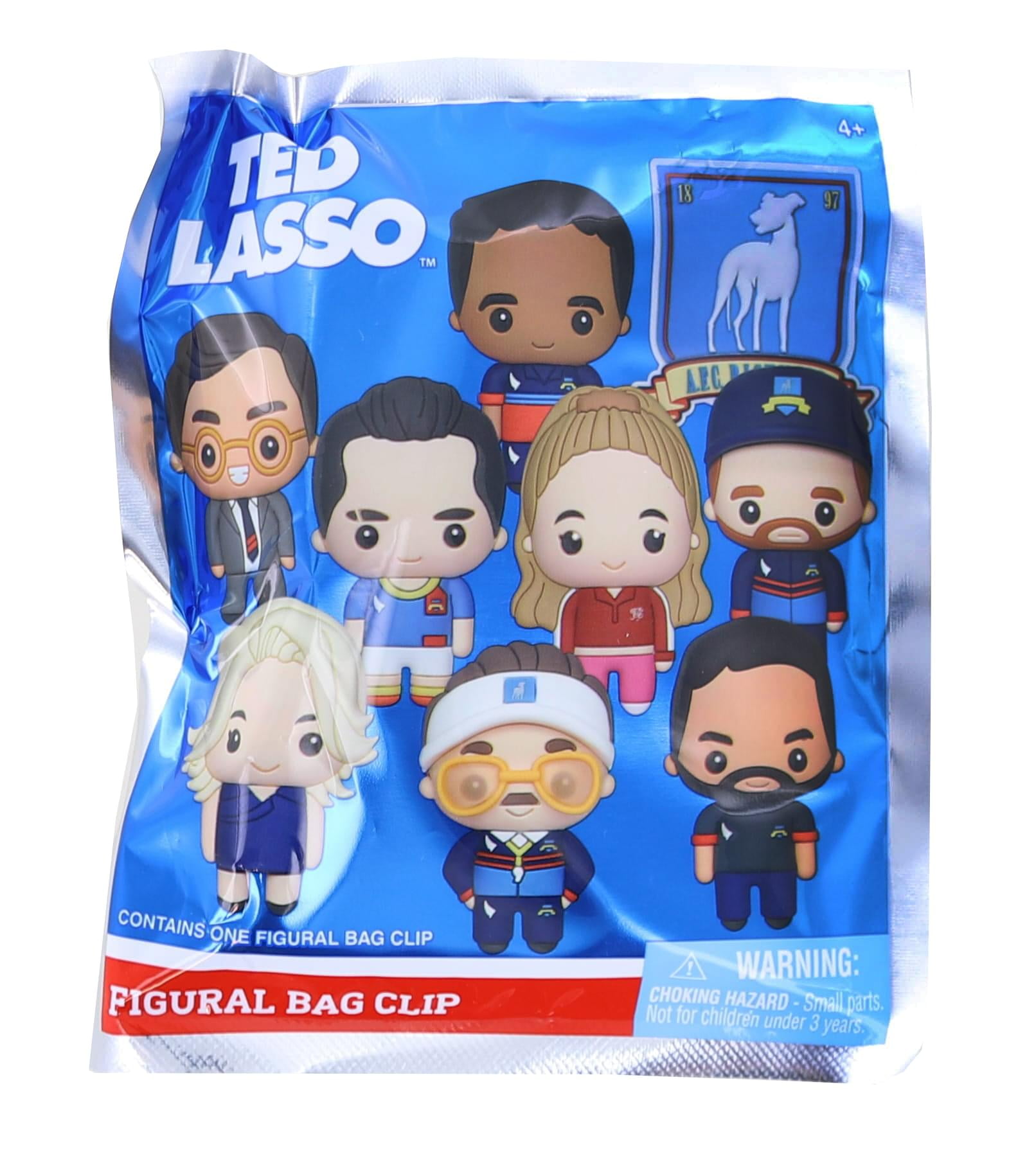 Ted Lasso 3D Foam Keychain Toy | Blind Bag Clip | One Random Character ...