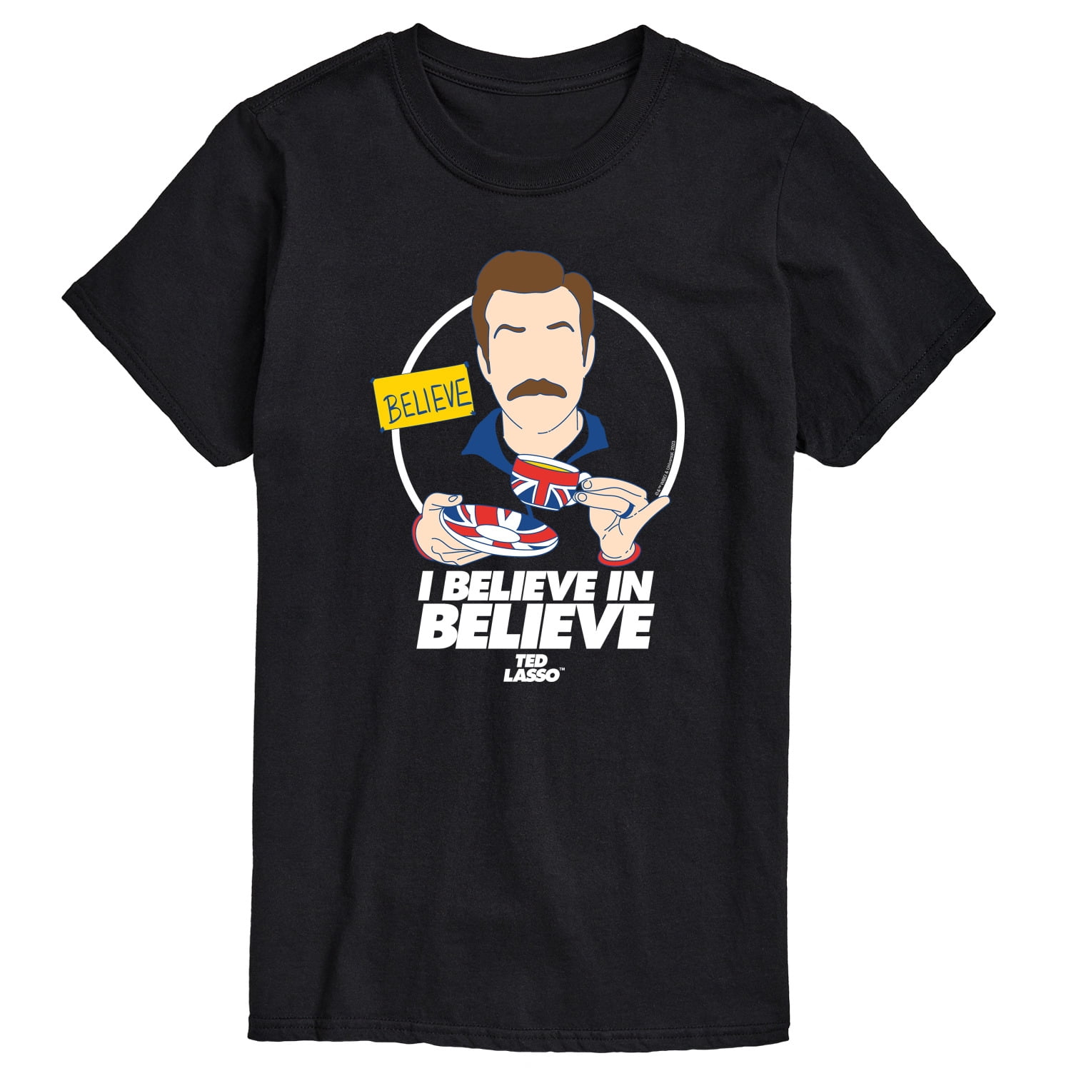 Ted Lasso - British Soccer Coach - I Believe in Believe - Men's Short ...