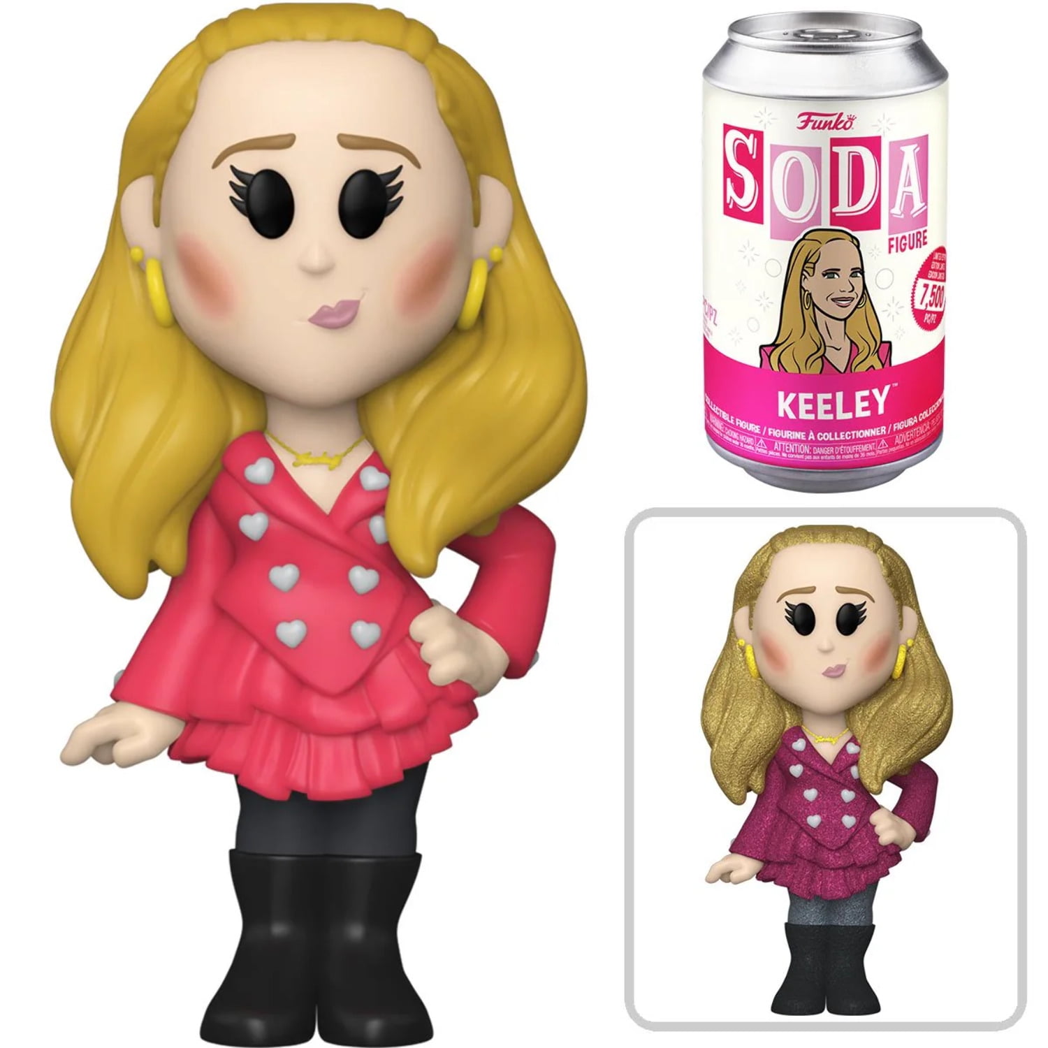 Ted Lasso Keeley Vinyl Funko Soda Figure - Walmart.com