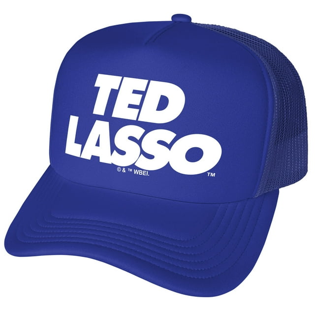 Ted Lasso Logo Foam Snapback Trucker Hat - Unisex for Men and Women ...