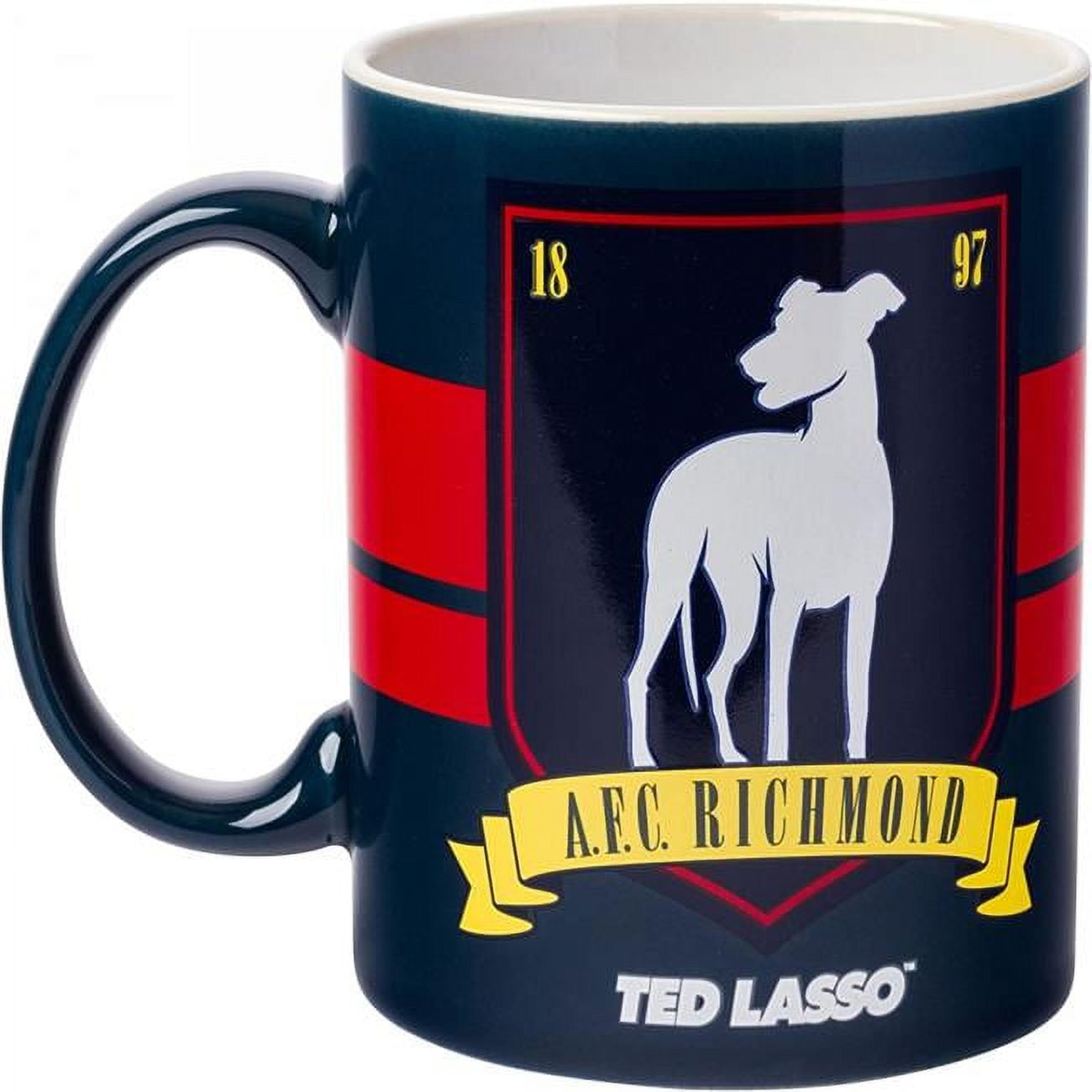 Ted Lasso Richmond Crest Logo 20oz Ceramic Mug - Walmart.com
