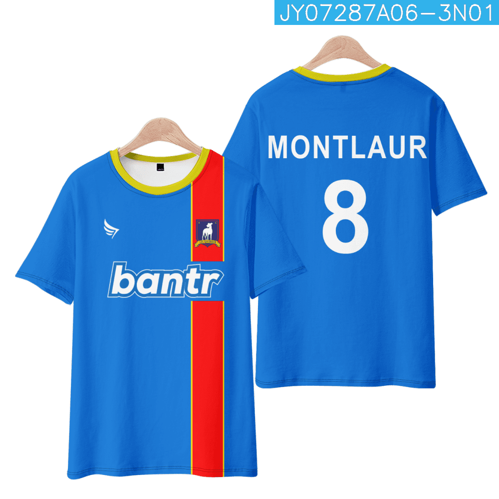 Ted Lasso Season 2 Short Sleeve T-Shirts Football Jersey Cosplay Men ...