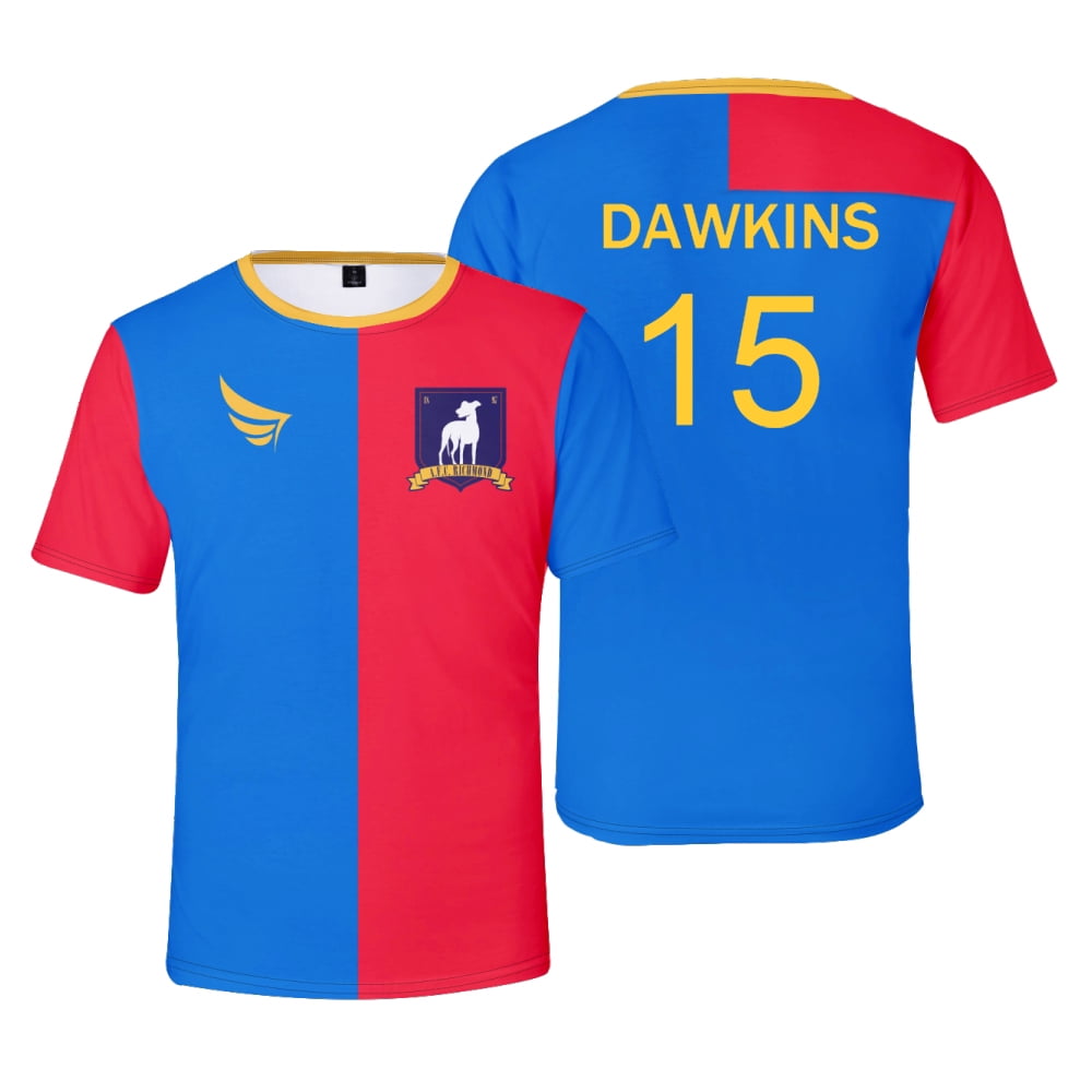 Ted Lasso Season 3 AFC Richmond Football Jersey Cosplay OBISANYA Mcadoo ...