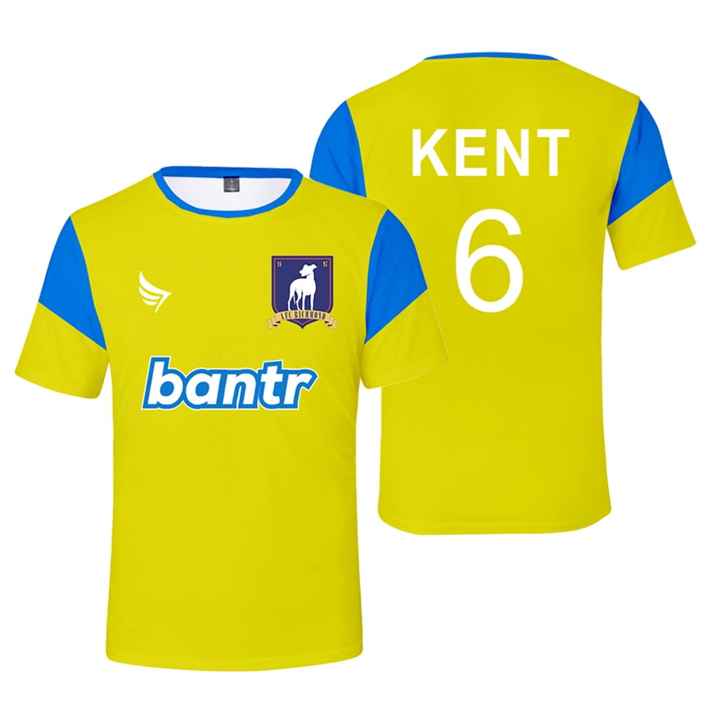 Ted Lasso Season 3 Merch Kent Tartt Football T-Shirt Soccer Team ...