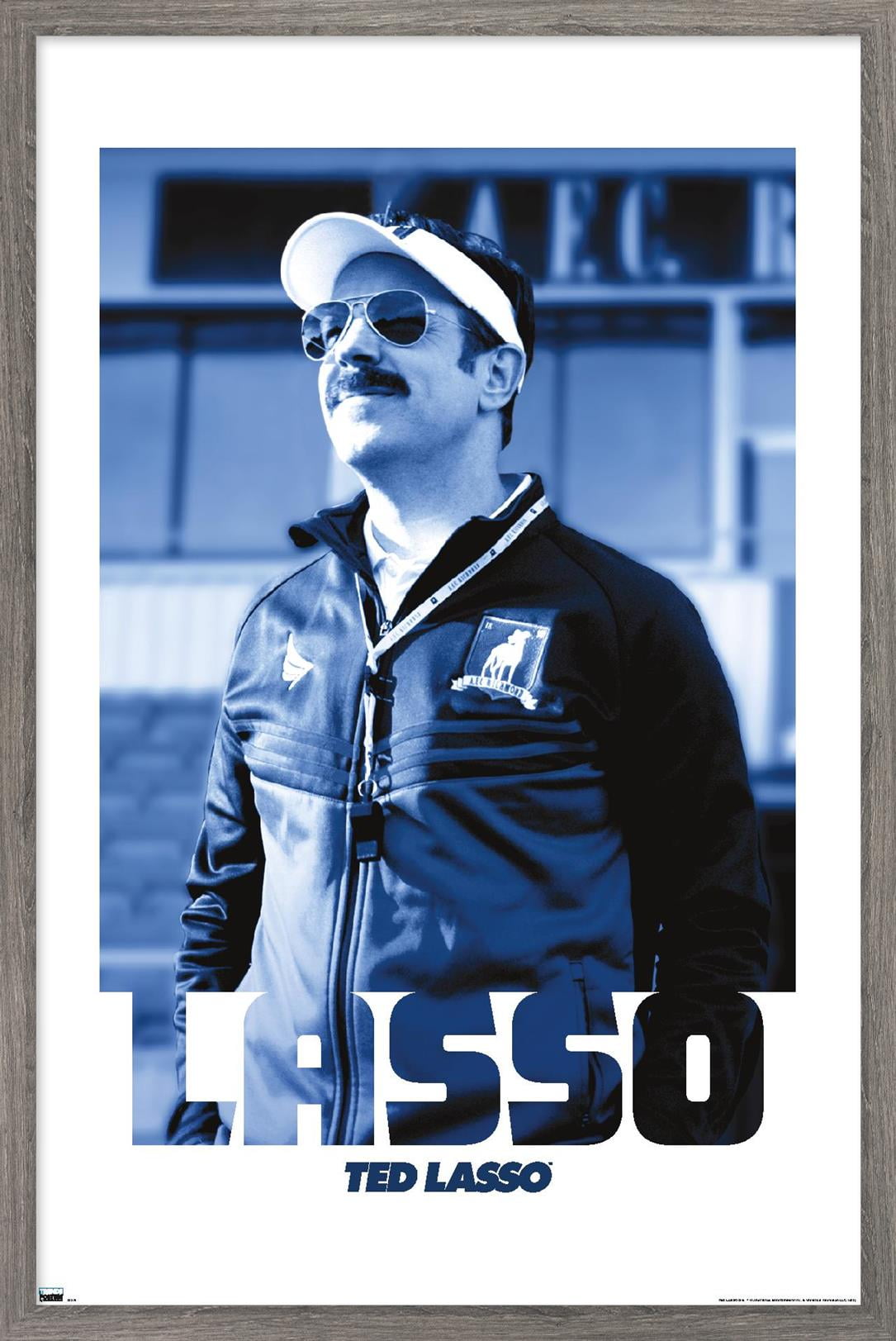 Ted Lasso - Ted Wall Poster, 14.725" x 22.375" Framed - Walmart.com