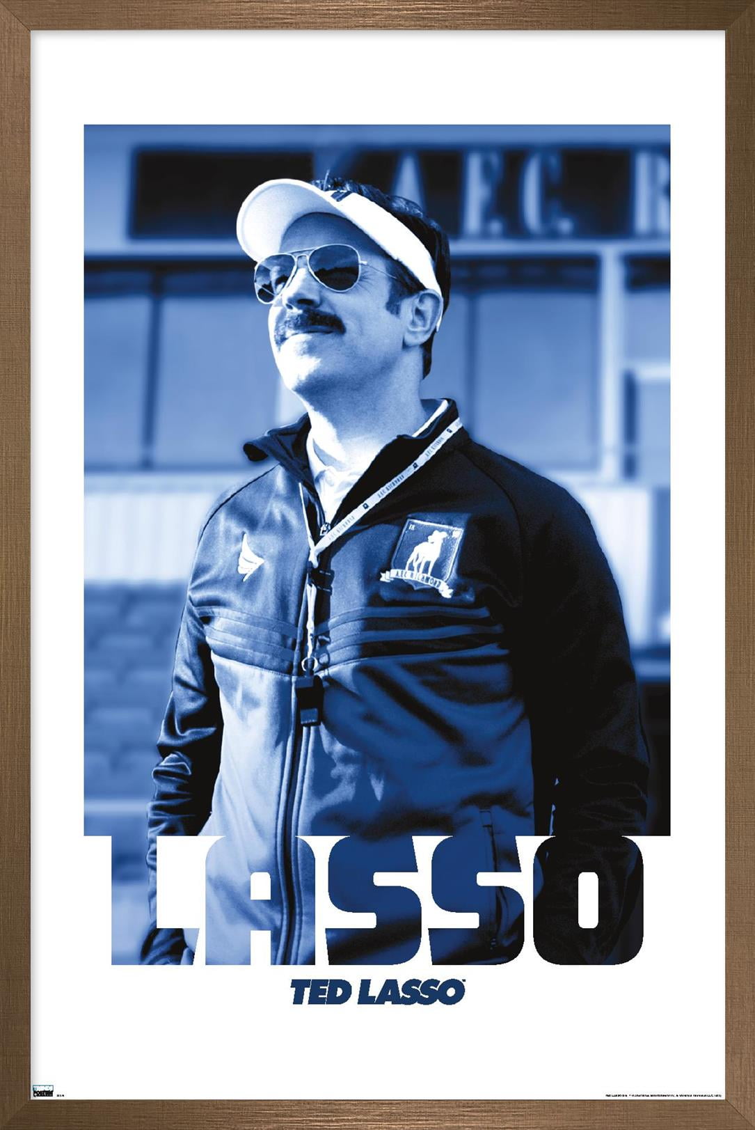 Ted Lasso - Ted Wall Poster, 22.375" x 34" Framed - Walmart.com