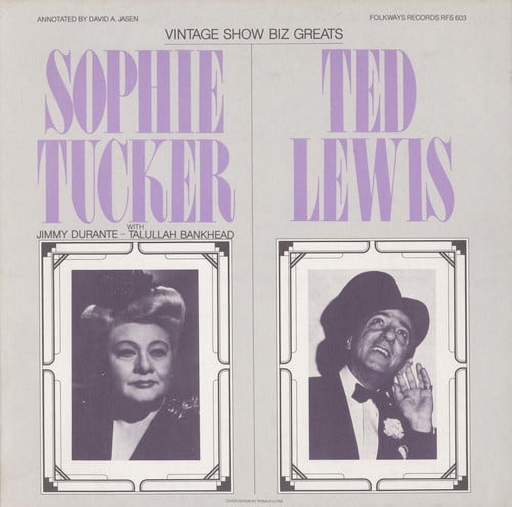 Ted Lewis - Vintage Show Biz Greats - Music & Performance - CD ...