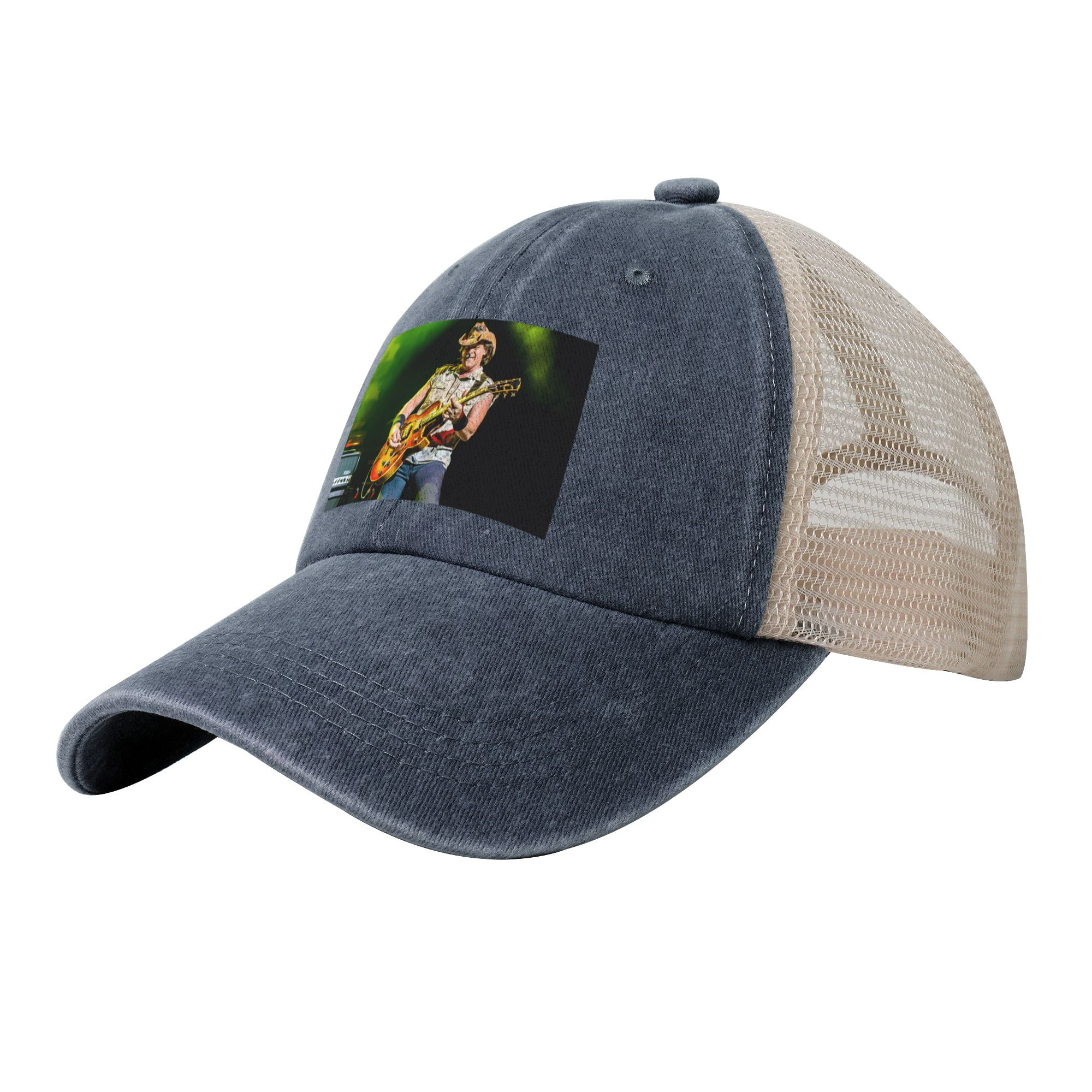 Ted Music And Nugent Fresh Cowboy Mesh Baseball Cap Adjustable Strap ...
