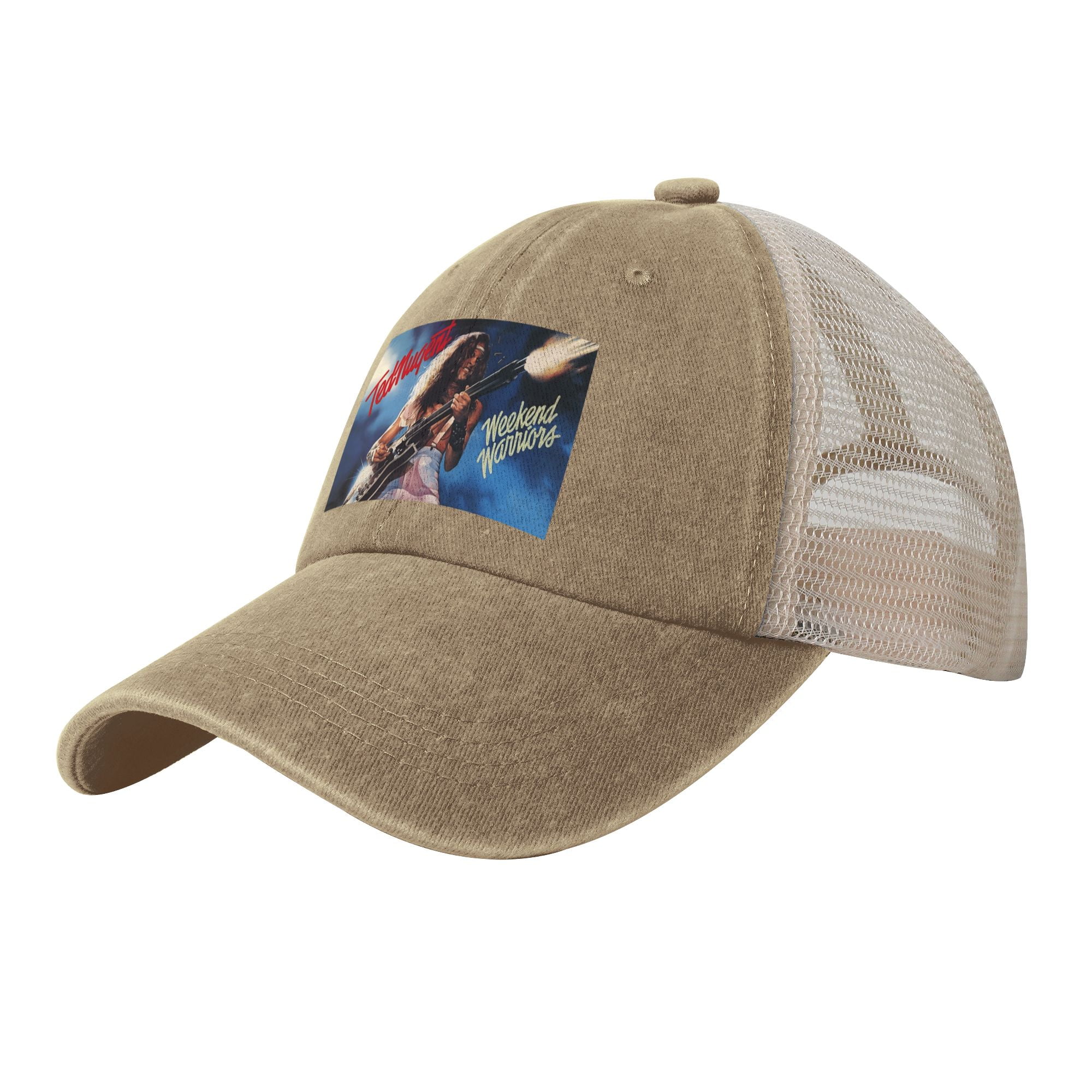 Ted Music And Nugent Spunky Cowboy Mesh Baseball Cap Adjustable Strap for Men and Women ...