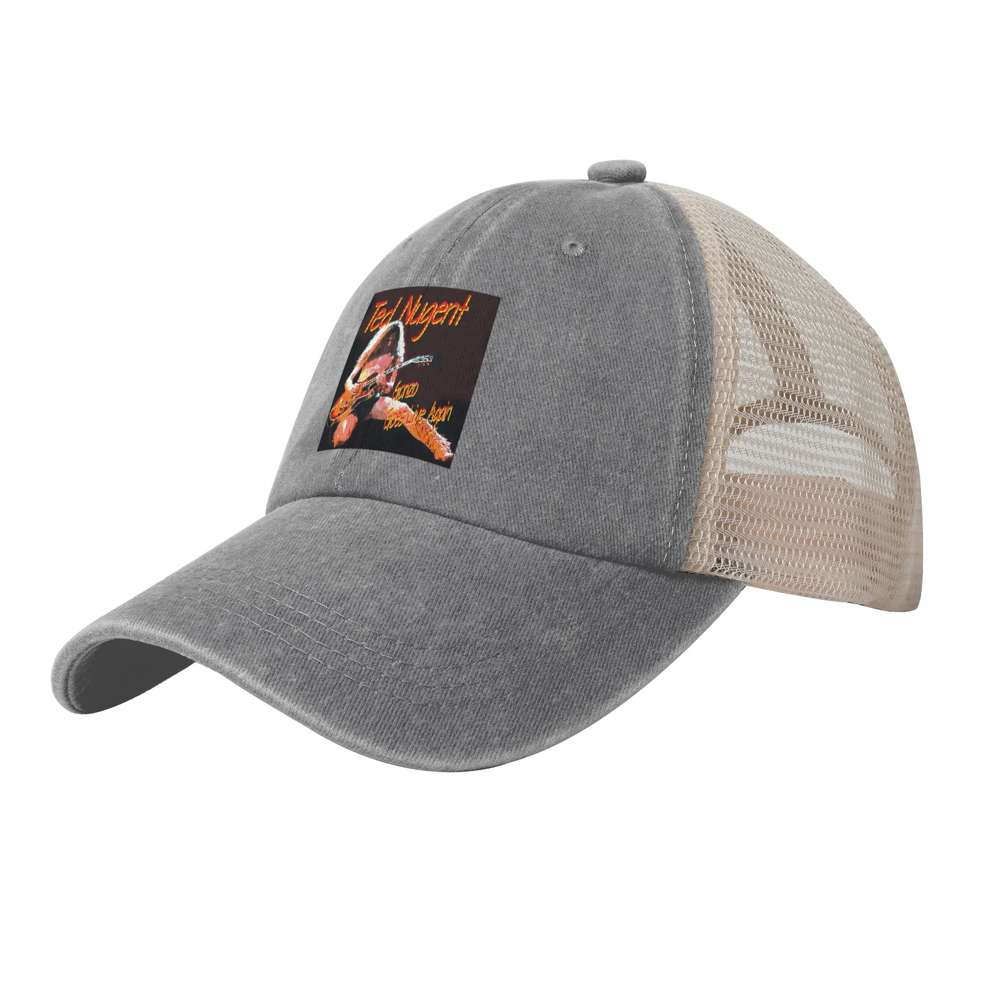 Ted Music And Nugent Zesty Cowboy Mesh Baseball Cap Adjustable Strap ...