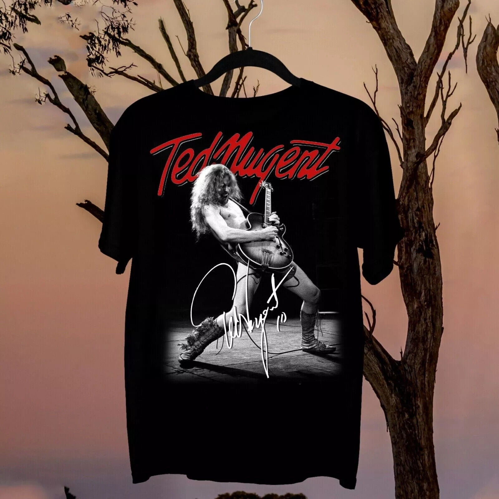 Ted Nugent Black Gift For Fans Unisex All Size Shirt - Walmart.com