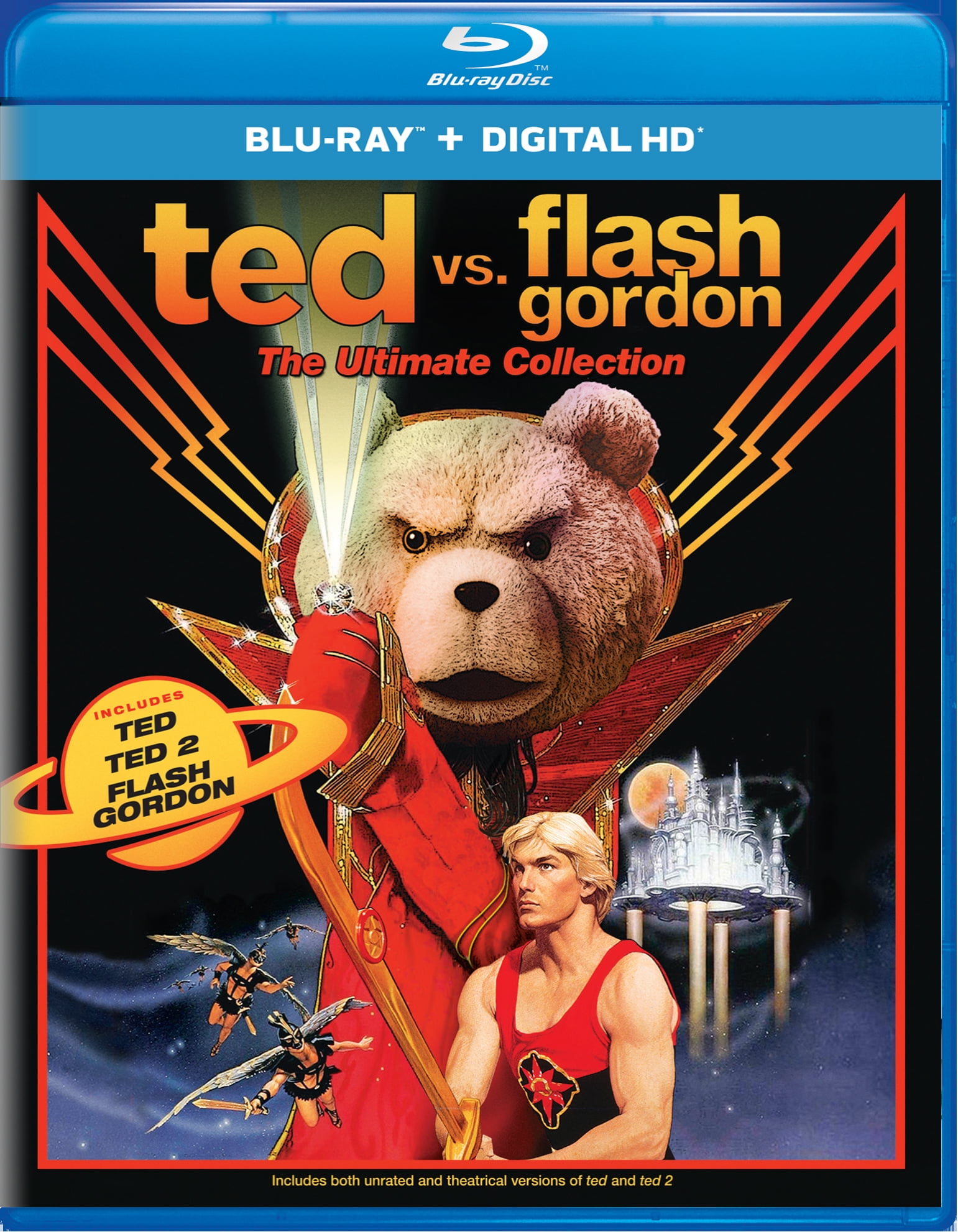 Ted vs. Flash Gordon: The Ultimate Collection (Box Set) [Blu-ray ...