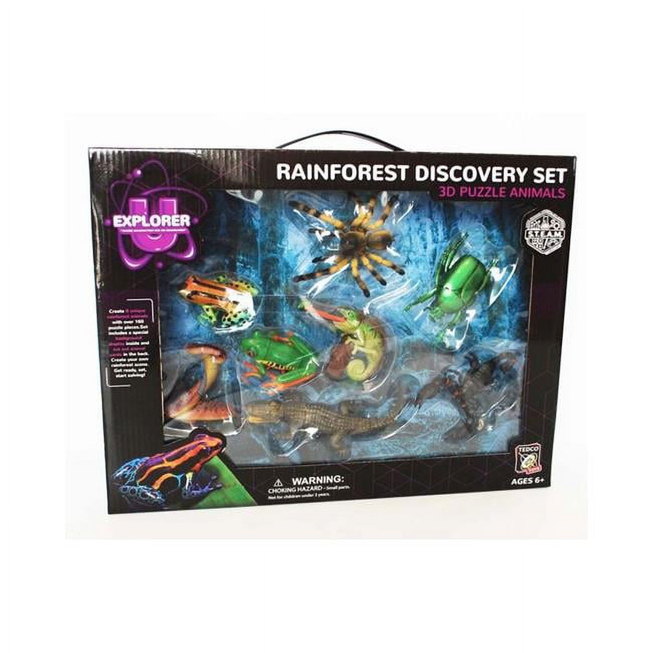 Tedco Toys 3D Rainforest Puzzle Set - Walmart.com