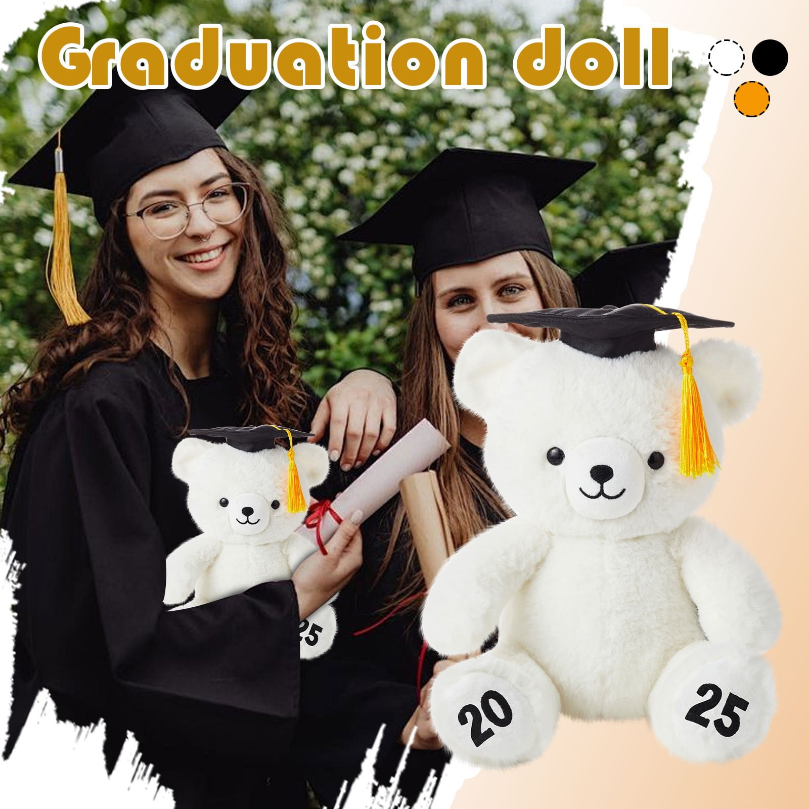 Teddy Bear 12 inch 2025 Graduation Autograph Stuffed Bear with Marking ...