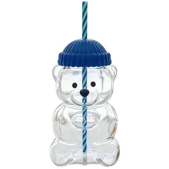 Teddy Bear Cups With Straws