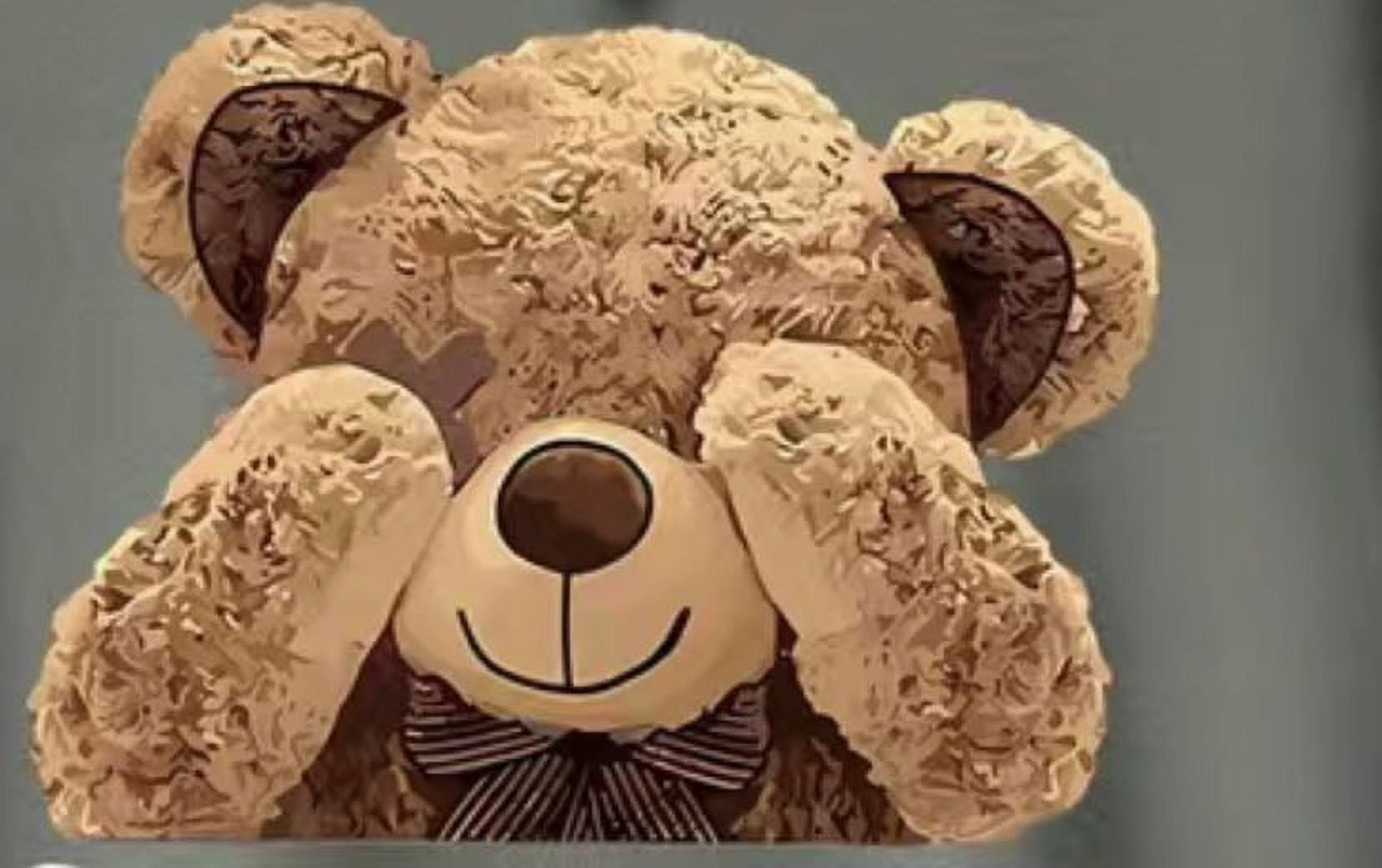 Teddy Bear Car Decor, Shy Bear Car Decal Vinyl Sticker, Cute Kawaii Teddy Bear for Window ...