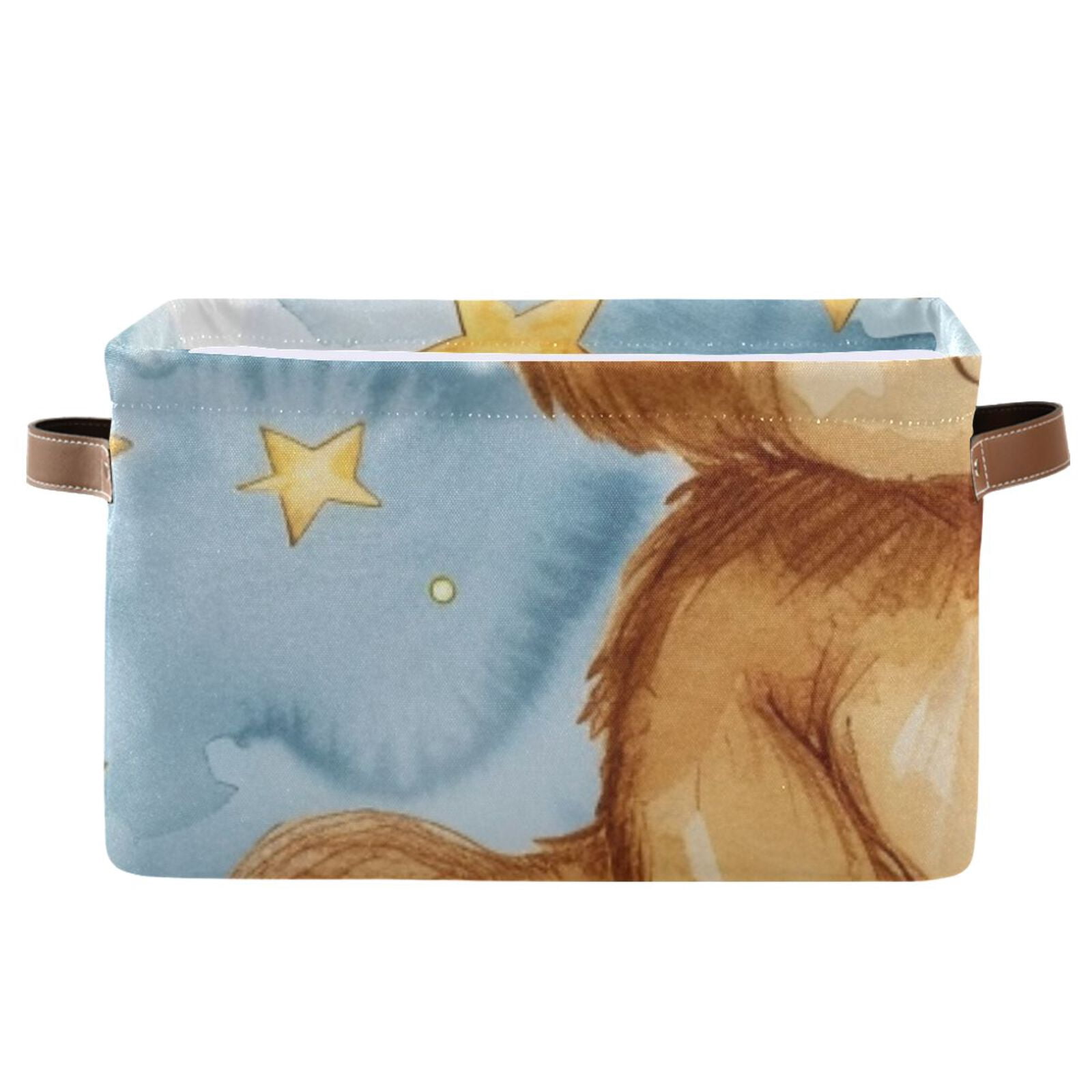Teddy Bear Clouds Storage Bins Baskets With Handles Storage Box Clothes ...