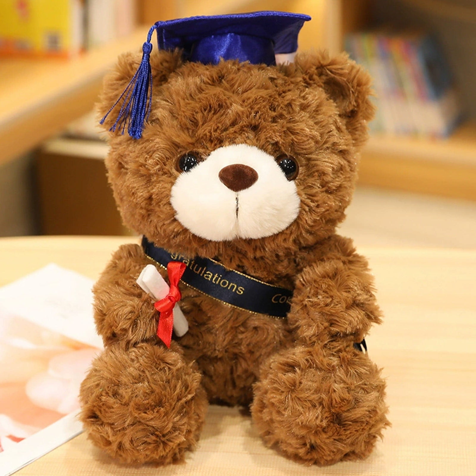 Teddy Bear Graduation Plush，11" Cute 2025 Graduation Teddy Bear Stuffed ...