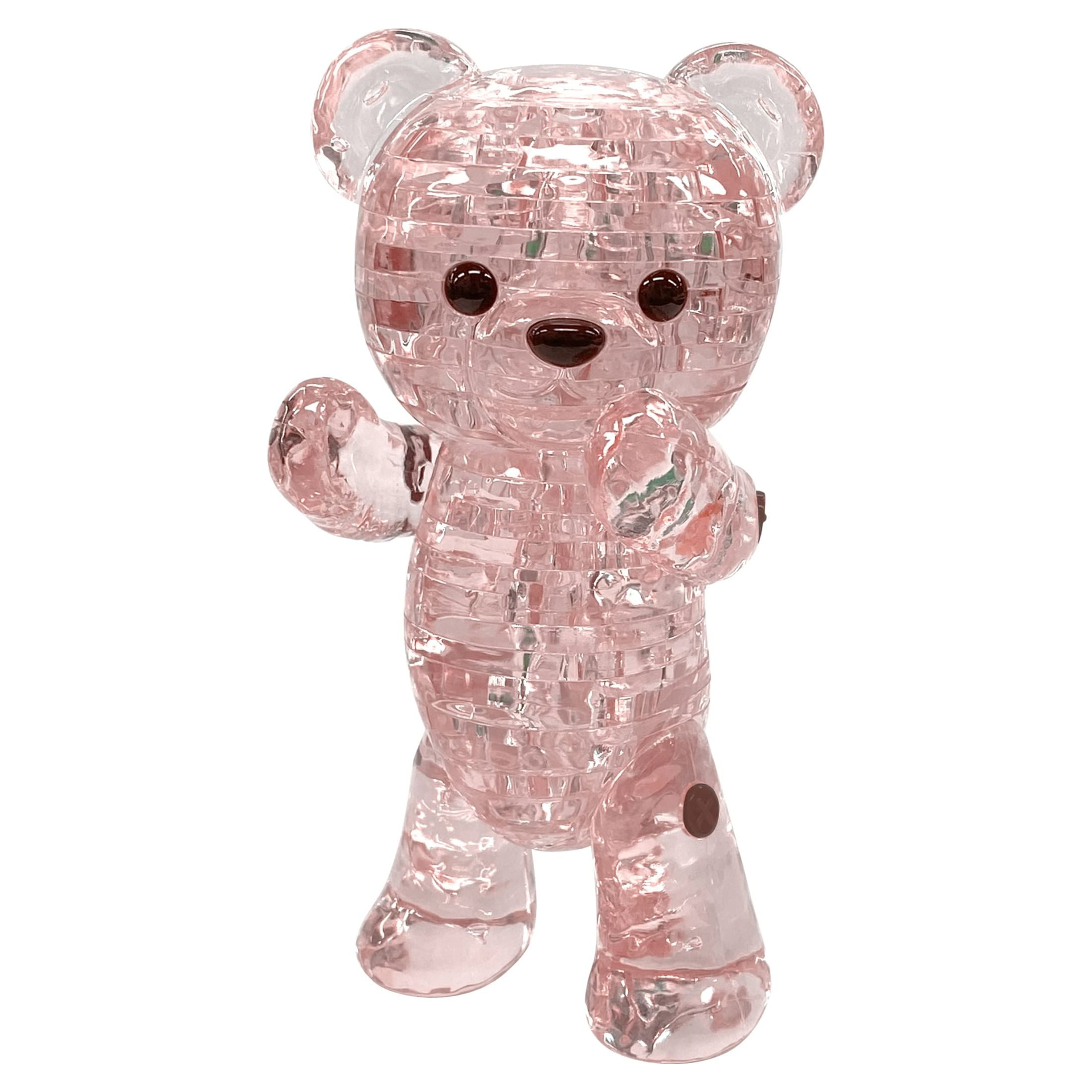 Original 3D Crystal Puzzles Teddy Bear 3D Puzzle for Adults and Kids ...