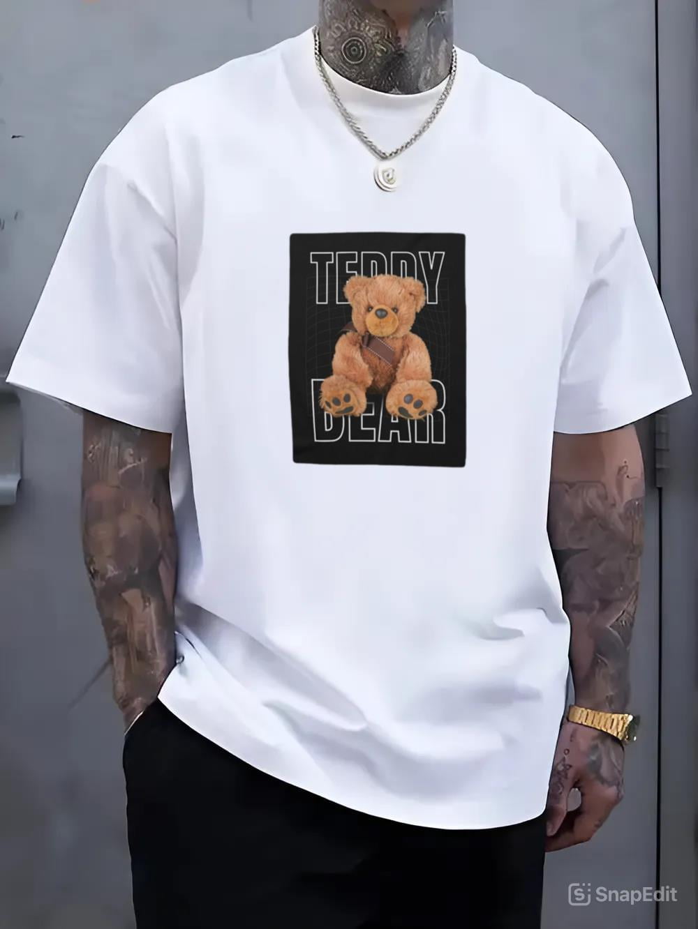 Teddy Bear Panpan Classic Cuddly Friend Style T-Shirt jkpanpan, for men ...