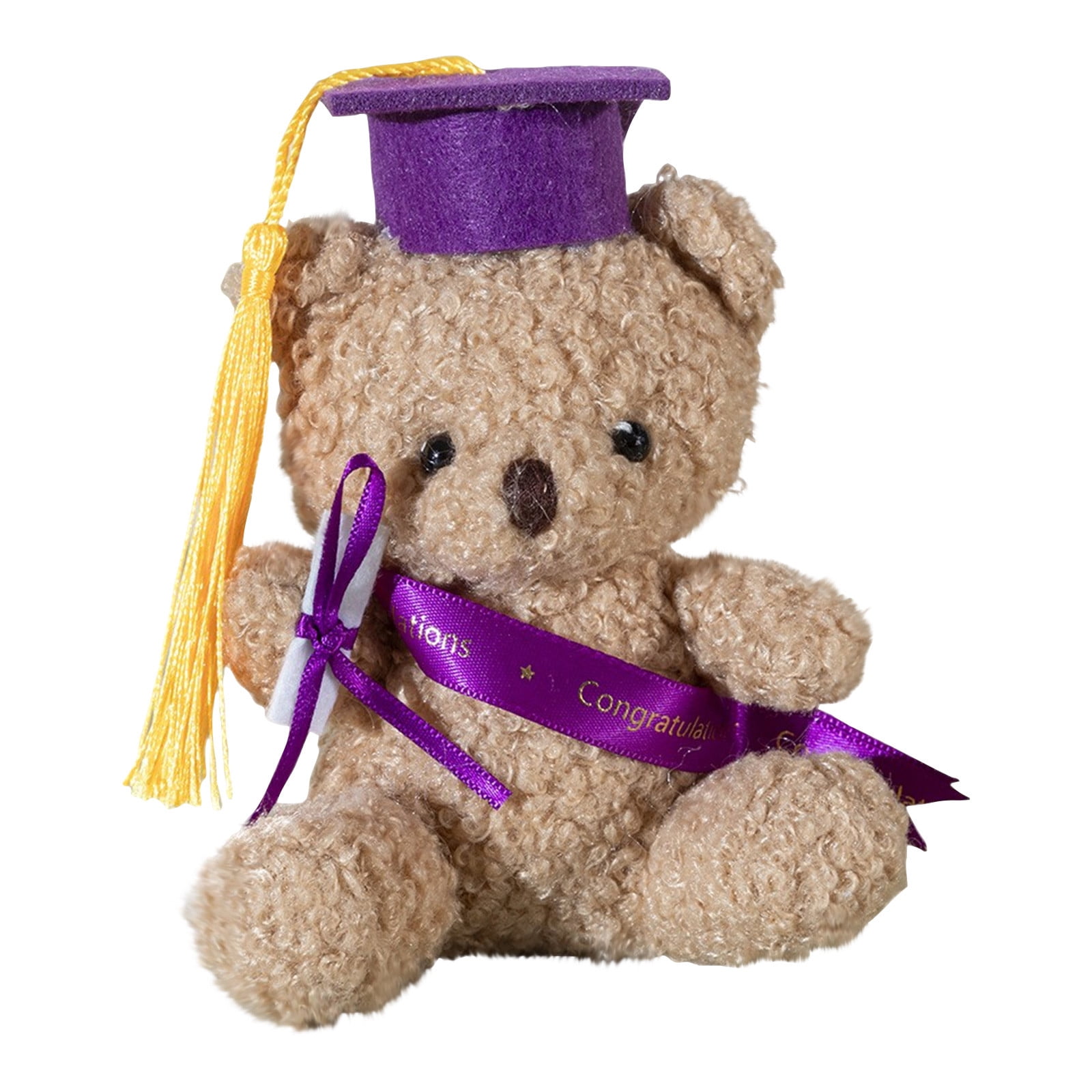 Teddy Bear Plush Toy 5.11 Inch Graduation Plush Stuffed Animal Toy ...