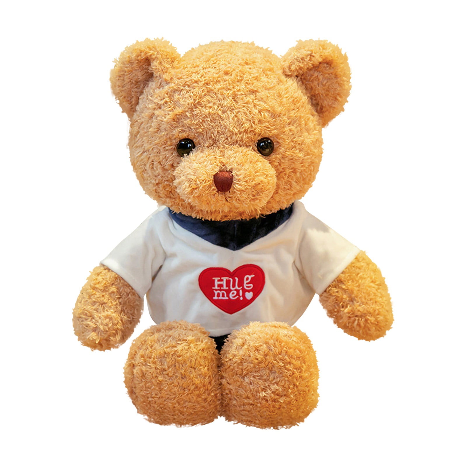 Teddy Bear Stuffed Animal, Soft Cuddly Teddy Bear Plush Toy, Birthday ...