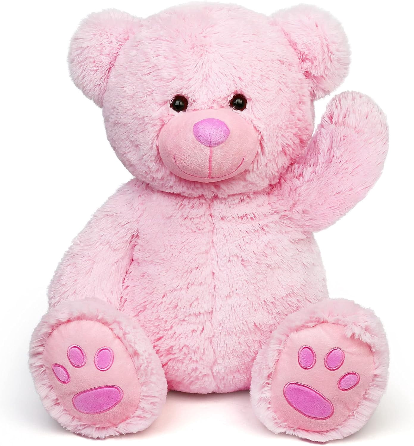 Teddy Bear Stuffed Animals, 20 inch Brown Soft Cuddly Stuffed Plush ...