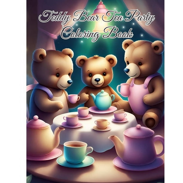 cute teddy bear coloring book