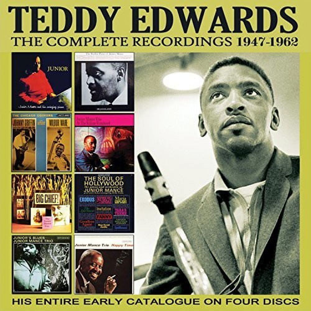 Teddy Edwards - Complete Recordings: 1947-1962 - Music & Performance - CD - Walmart.com