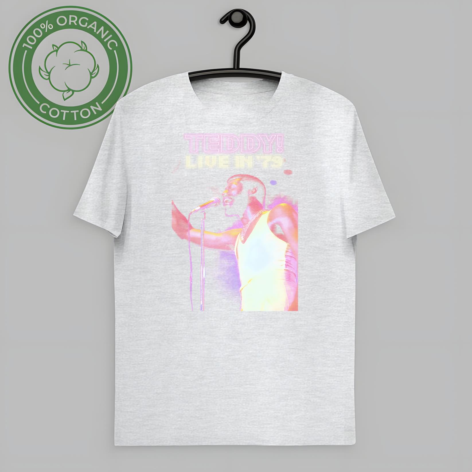 Teddy Pendergrass Vintage Slevee Black T-Shirt-TH55759 - Walmart.com