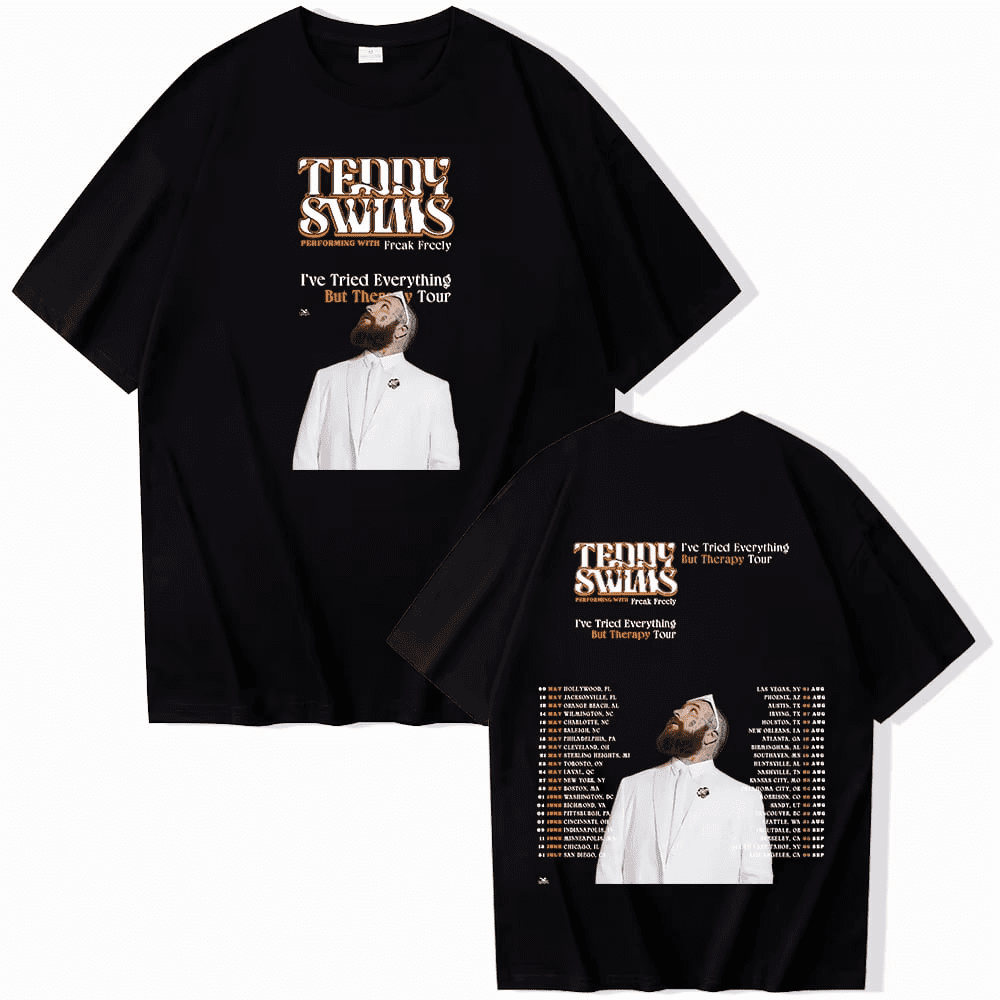 Teddy!! Sw!ms Tour 2025 T-shirt For Fans, Men & Women - Walmart.com