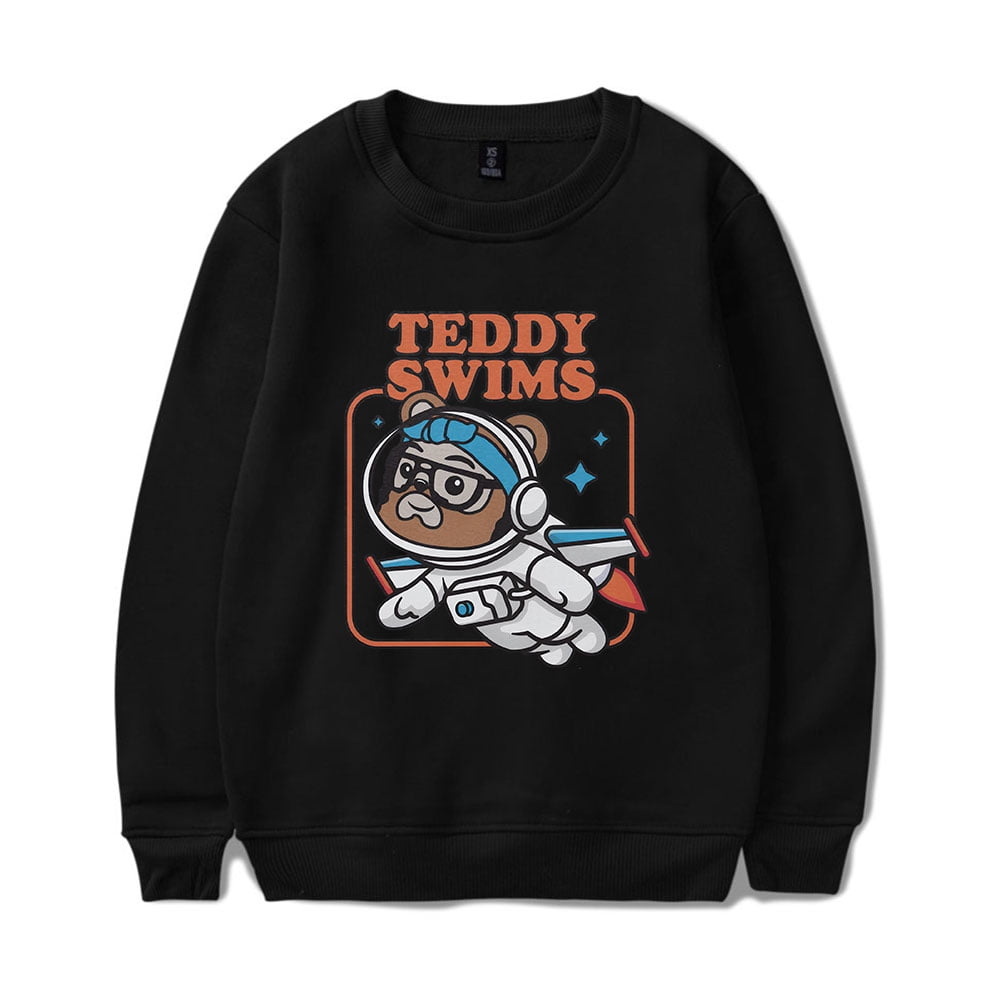 Teddy Swims Merch Sweatshirt Swimmy Astronaut Long Sleeve Hoodie ...