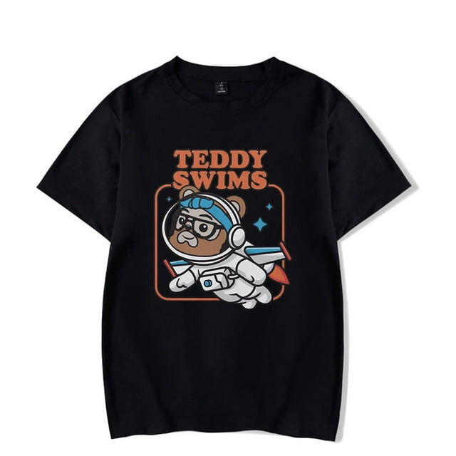 Teddy Swims Merch T-shirt Swimmy Astronaut Tee Fashion Men Women t ...