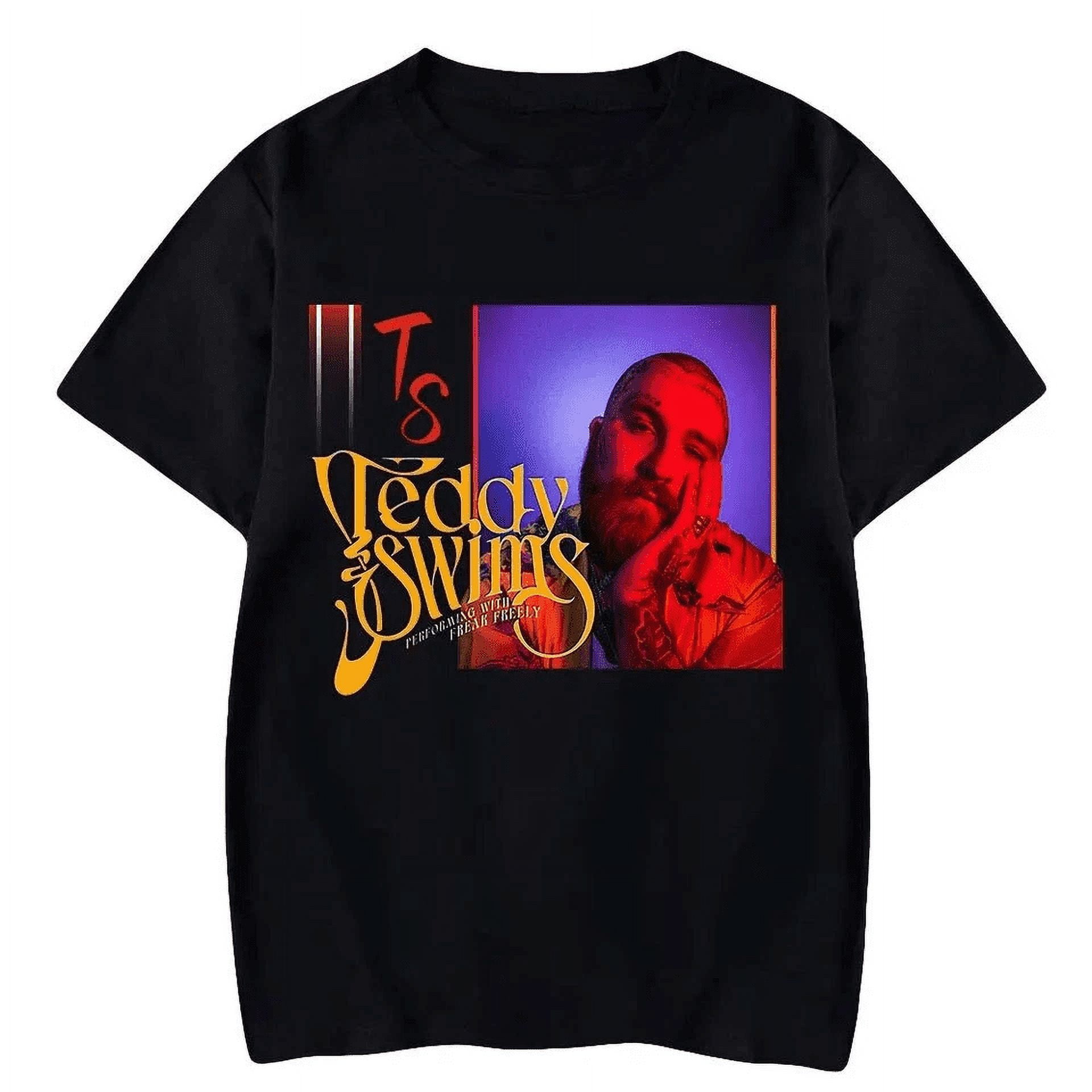 Teddy! Swims! Singer Cotton Black Full Size Men Women Shirt for fans ...