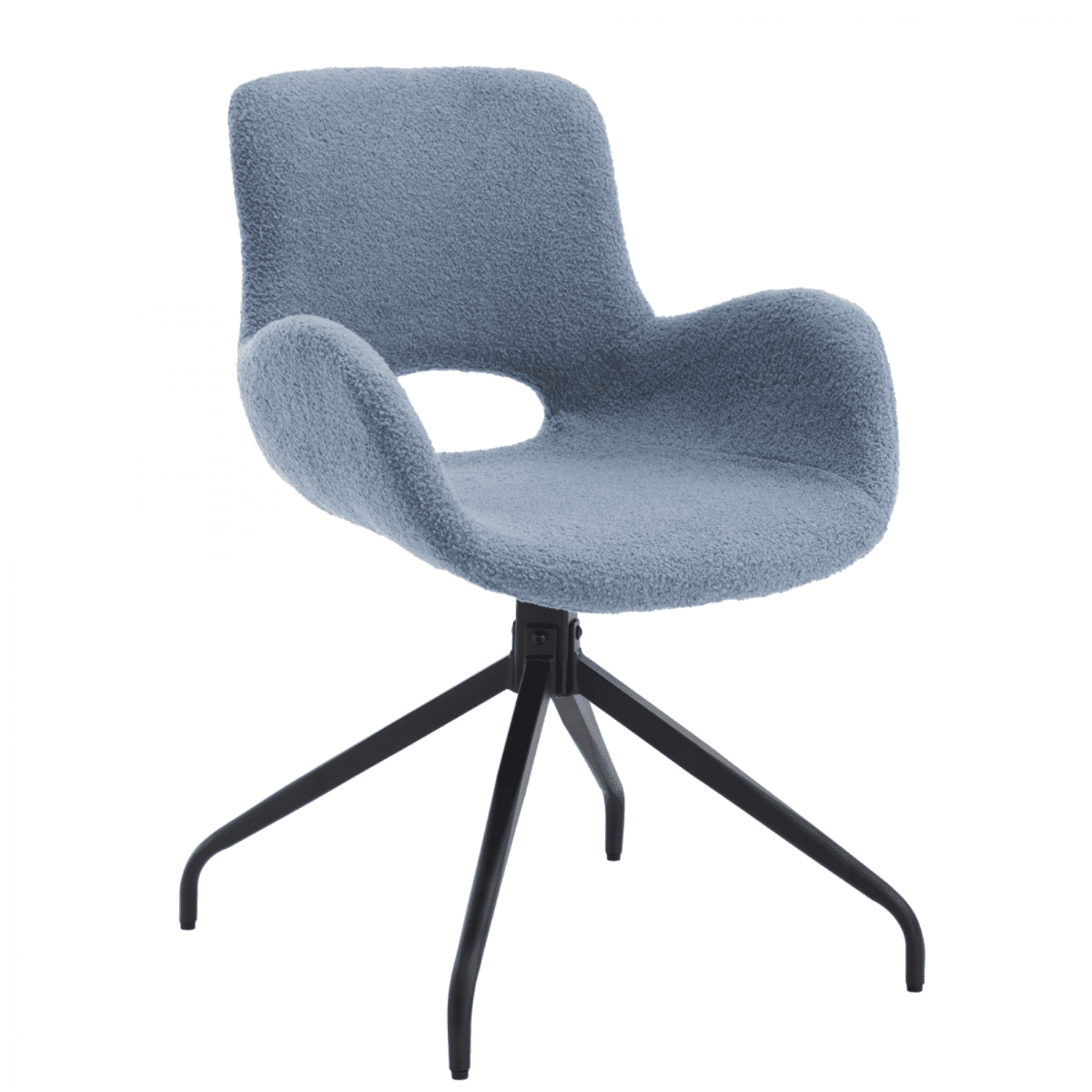 Teddy Velvet Upholstered Chair with Metal Legs,Modern Accent Without ...