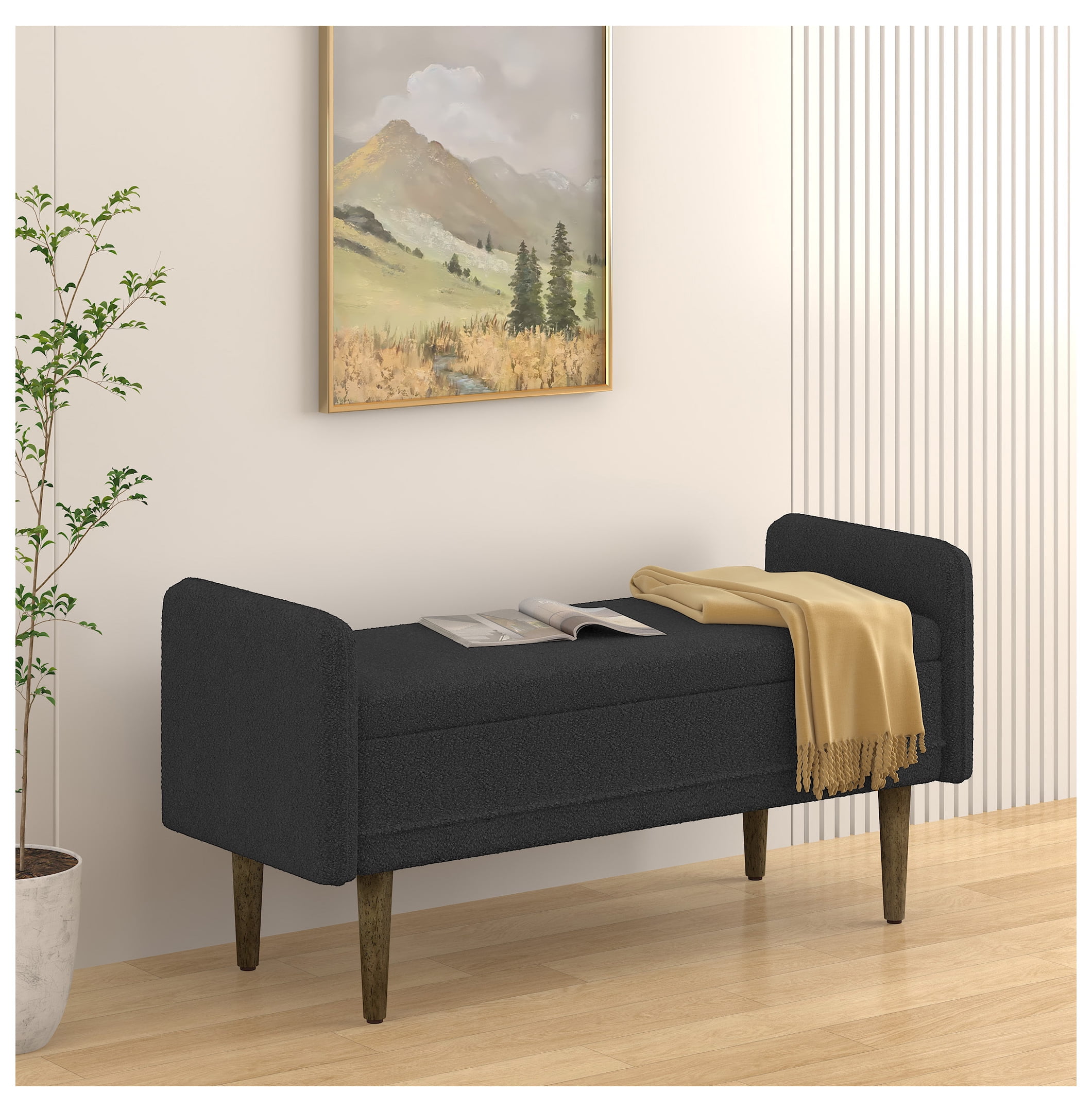 Teddy storage stool, ,with storage space, suitable for apartments ...