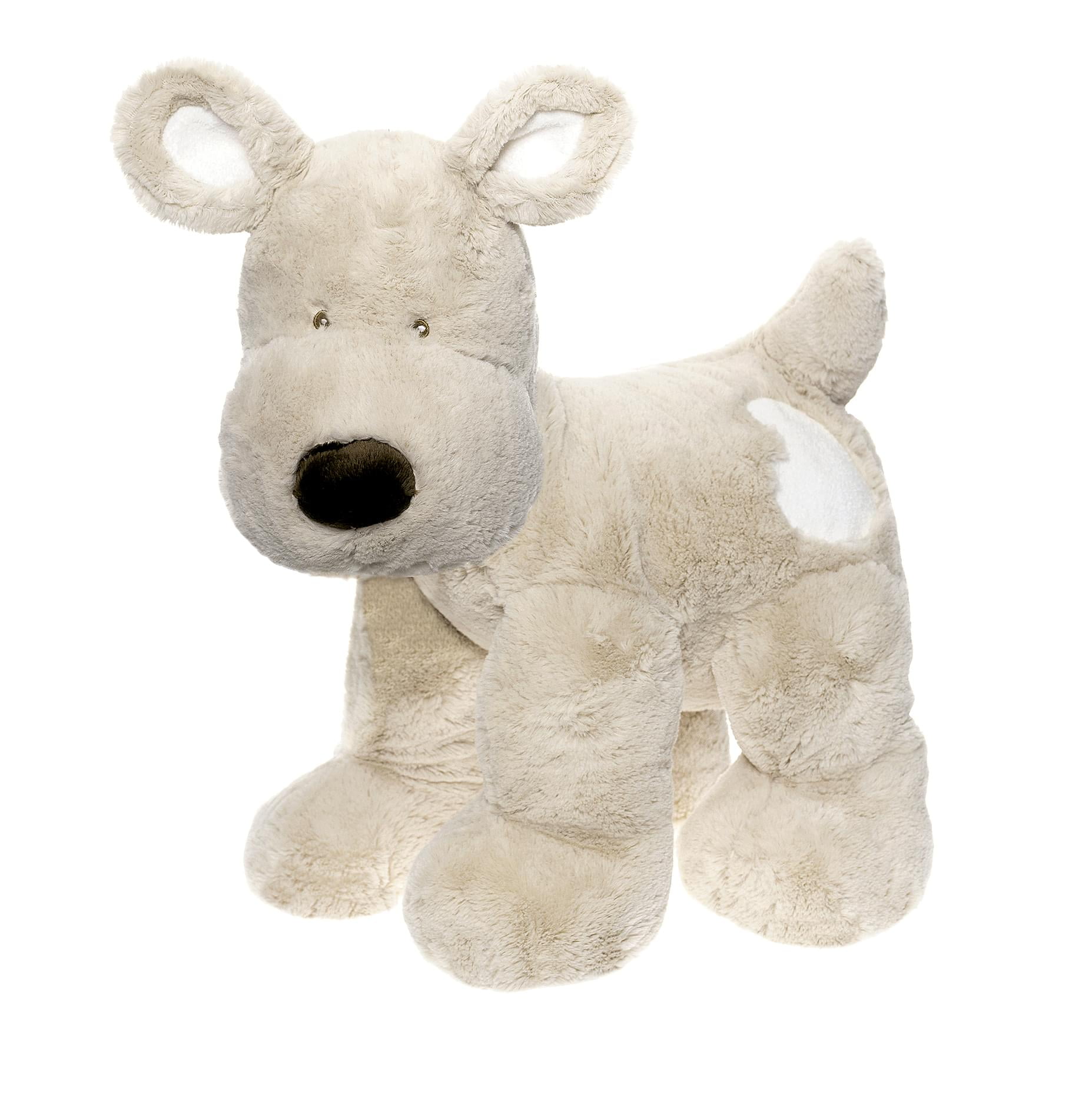 Teddykompaniet Teddy Cream XL Plush Dog | Grey - Walmart.com