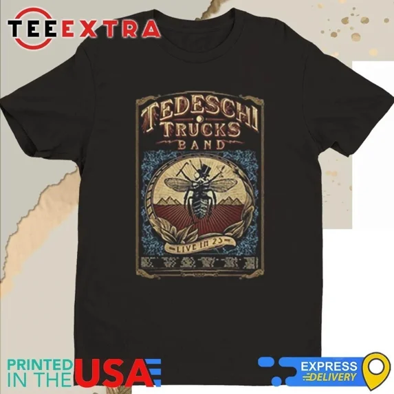 Tedeschi Trucks Band Tour 2025 Merch Trucks Band Shirt - Walmart.com