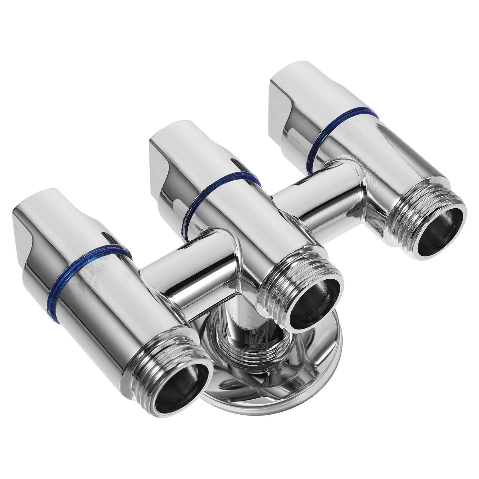 Tee Angle Valve Mini Wrench RV Handle Adapter Trailer Modified Silver ...