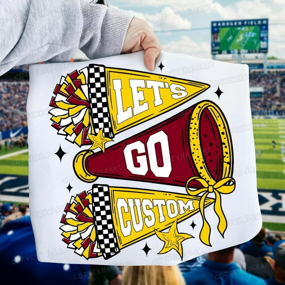 Tee Clo School Spirit Mascot Flag : Cheer Design For Game Day ...