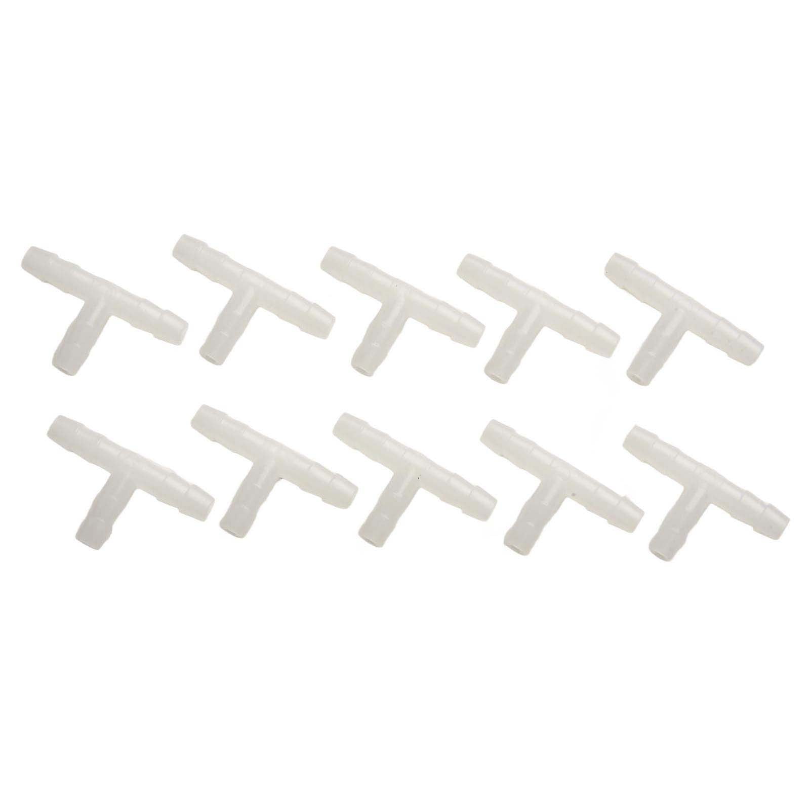Tee Connector T-Hose Fittings Plastic Material Reducer Joint T-type Tee ...