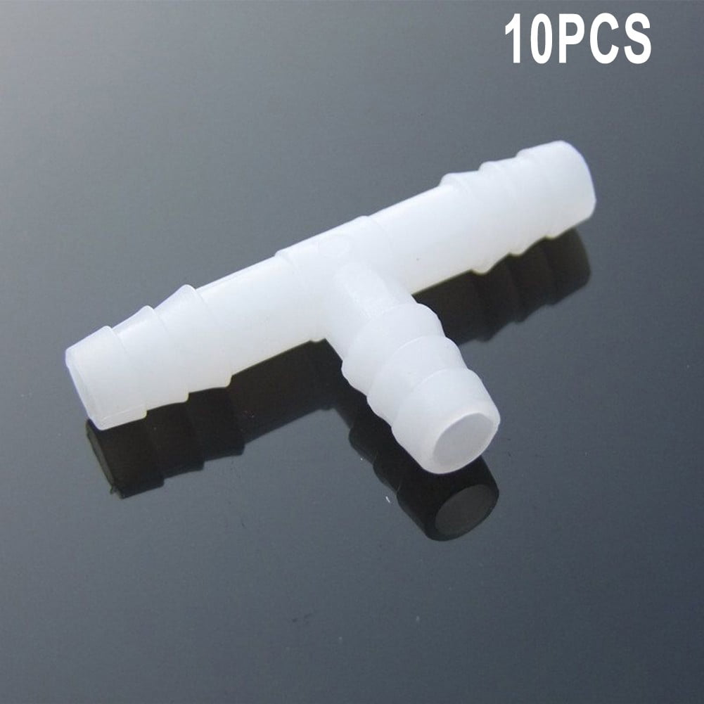 Tee Connector T-Hose Fittings Plastic Material Reducer Joint T-type Tee ...