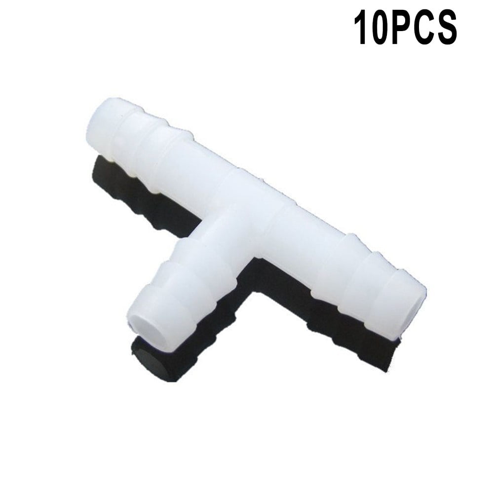 Tee Connector T-Hose Fittings Plastic Material Reducer Joint T-type Tee ...