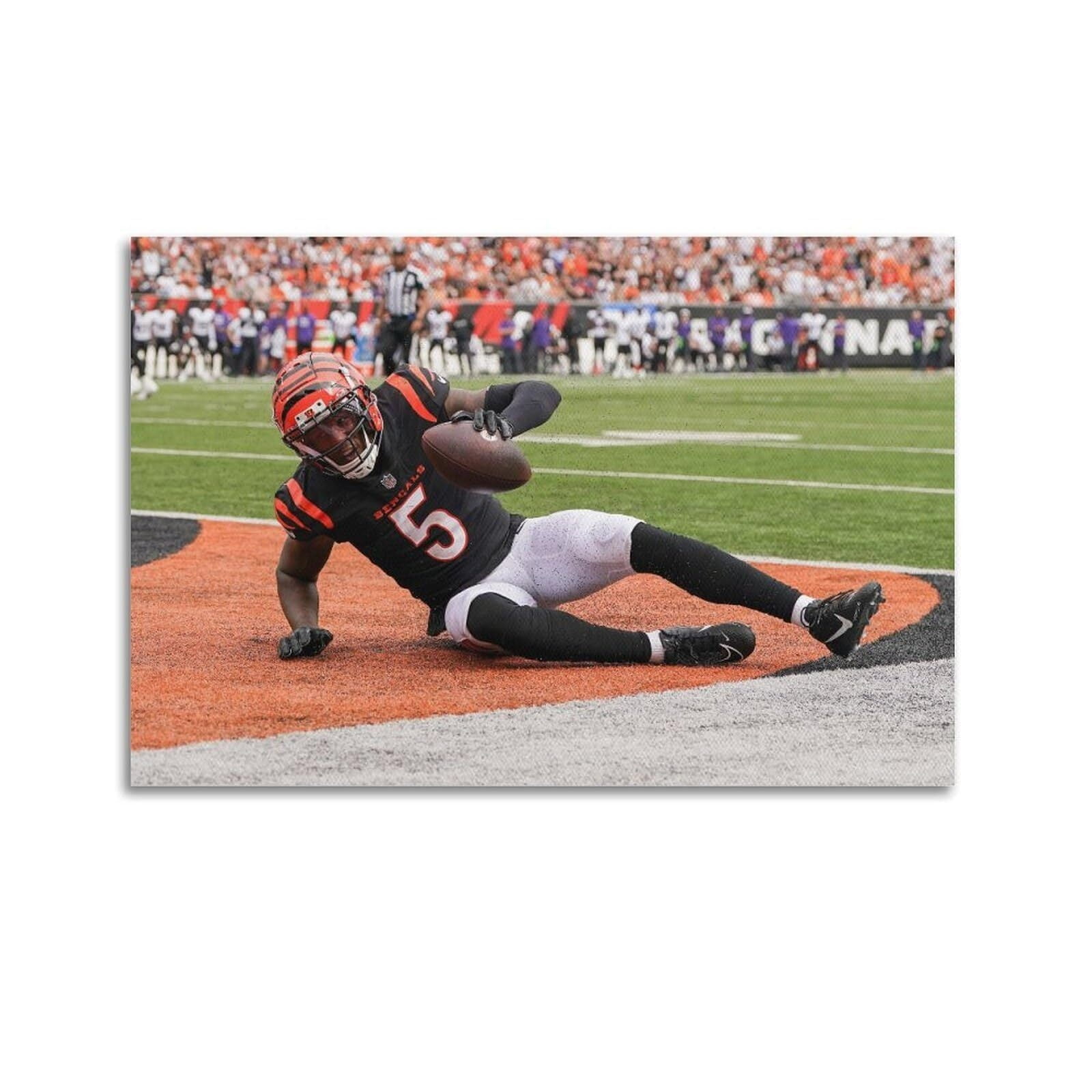 Tee Higgins Famous Rugby Player Art Home Poster Poster Album Cover ...