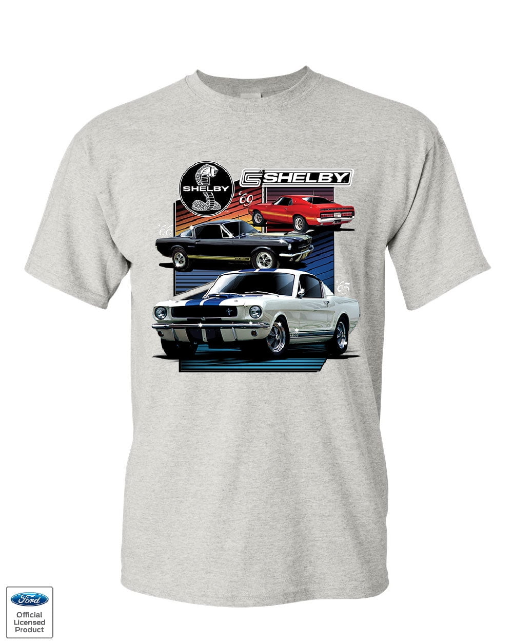 Tee Hunt Ford Mustang Shelby GT350 GT500 T-Shirt American Muscle Cars ...