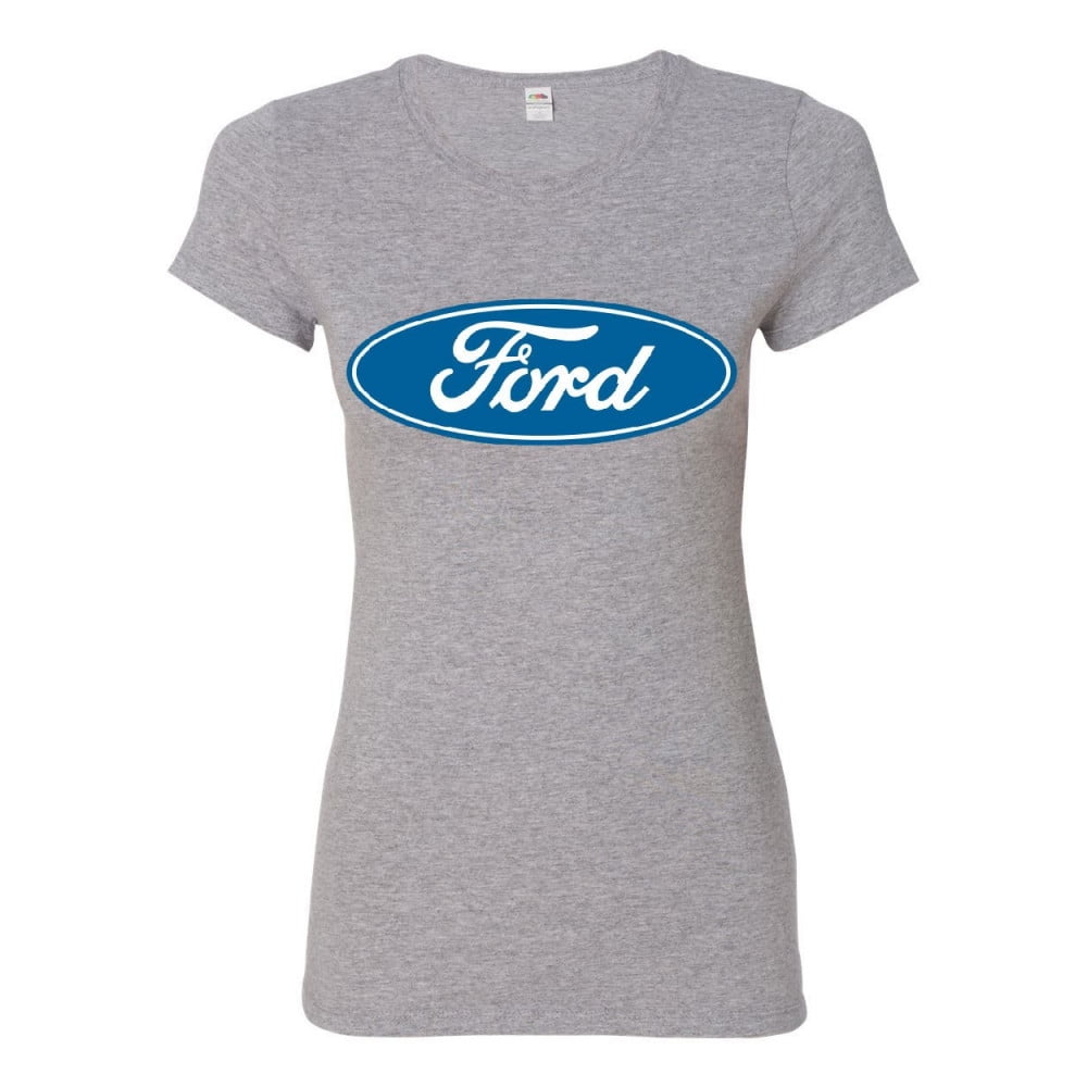 Tee Hunt Licensed Ford Logo Cotton T-Shirt Truck Mustang F150 Muscle ...