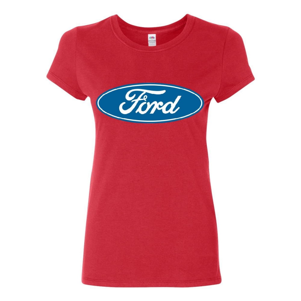 Tee Hunt Licensed Ford Logo Cotton T-Shirt Truck Mustang F150 Muscle ...