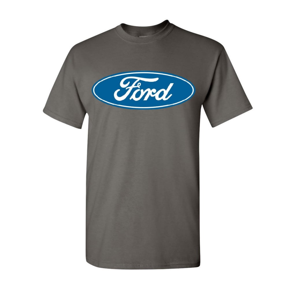 Tee Hunt Licensed Ford Logo T-Shirt FoMoCo Truck Mustang Performance ...