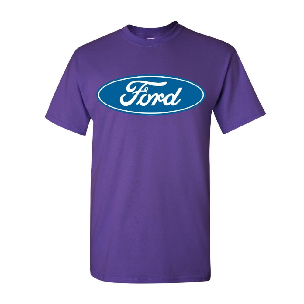 Tee Hunt Licensed Ford Logo T-Shirt FoMoCo Truck Mustang Performance ...