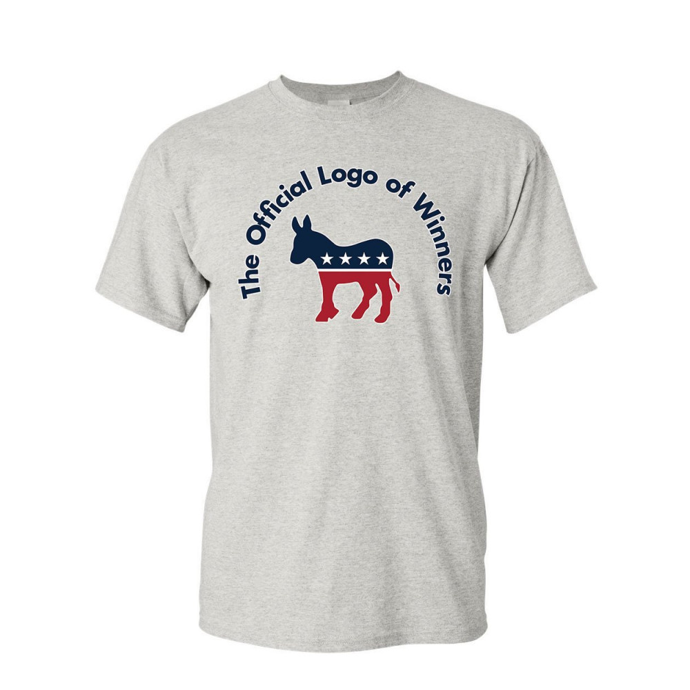 Tee Hunt The Official Logo of Winners T-Shirt USA Democratic Party ...